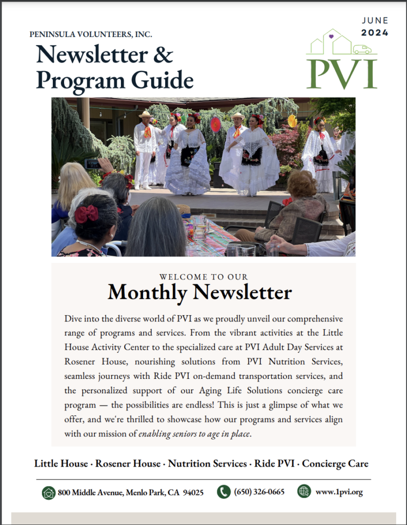 Monthly PVI Activity Guides - PVI